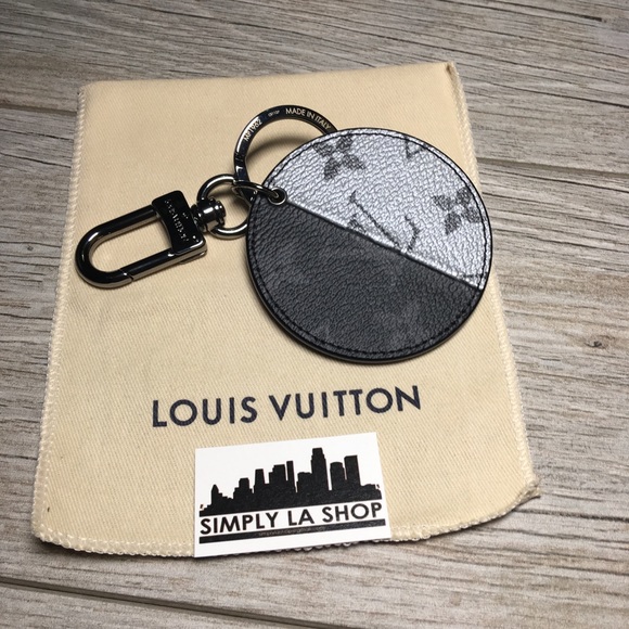Louis Vuitton | Accessories | Rare Pacific Blue Monogram Lv Keychain ...